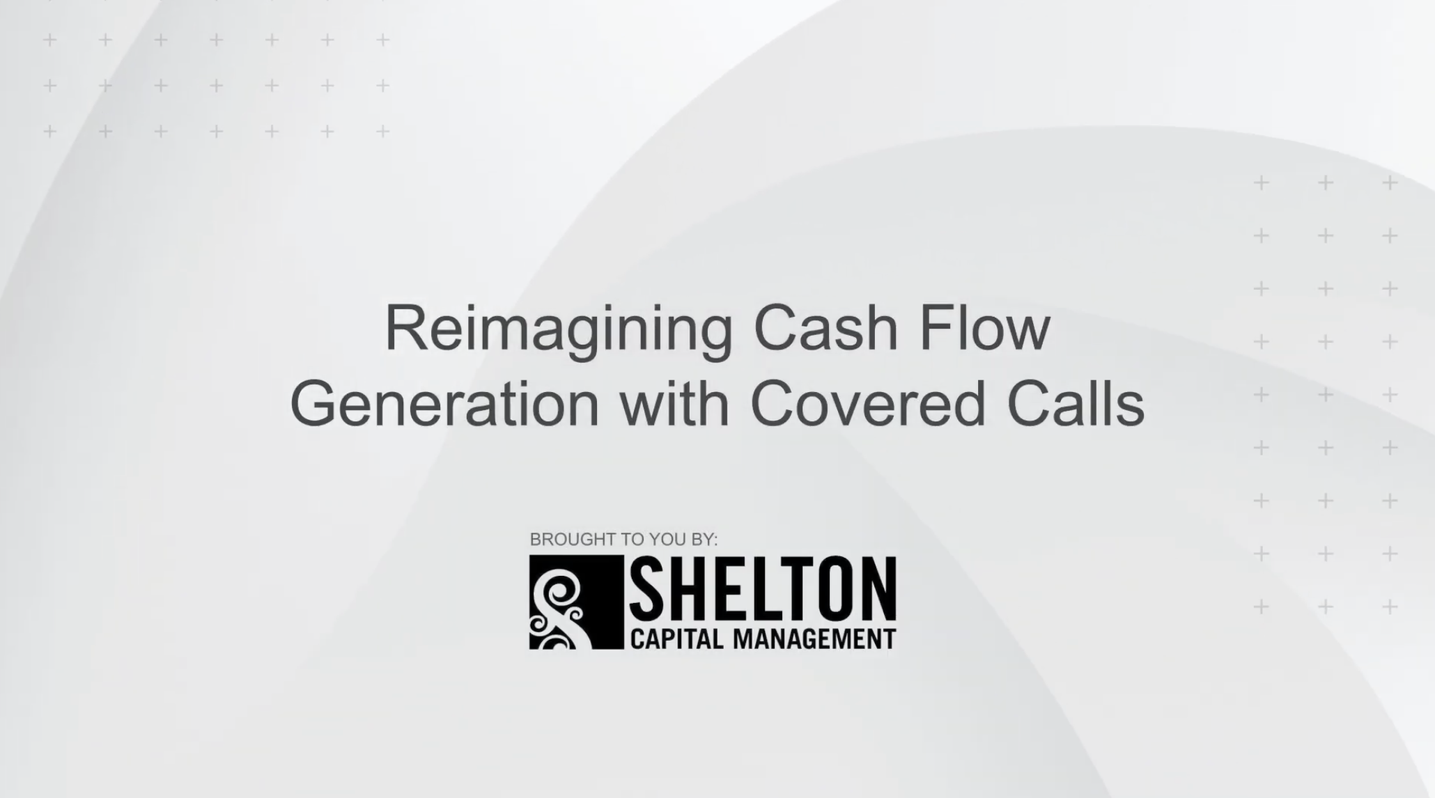 Reimagining Cash Flow Generation with Covered Calls - Fast Chats